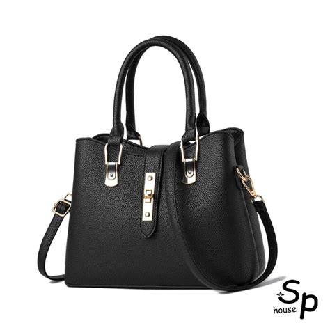 Sp House 時尚都市輕熟女用輕量手提側肩斜背包5色可選 Pchome 24h購物