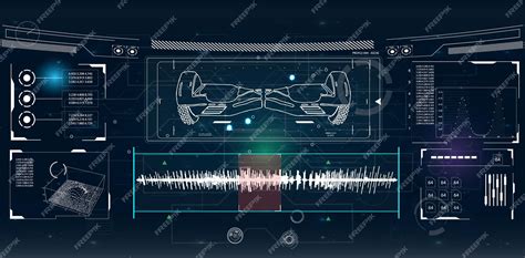 Premium Vector Advanced Hud Control