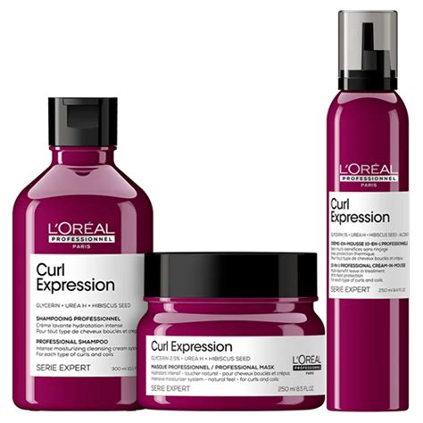 Loreal Kit Curl Expression Shampoo Hidratante Máscara Mousse Trio
