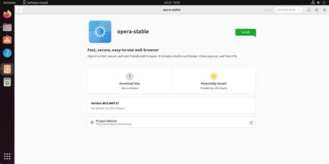 How To Install The Opera Web Browser On Linux