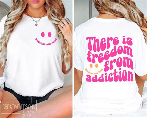 Addiction Recovery Svg Png Pdf Freedom From Addiction Svg Png Sober