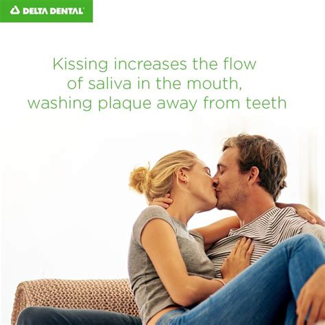 Did You Know That Kissing Can Be Good For Teeth The Anticipation Of A