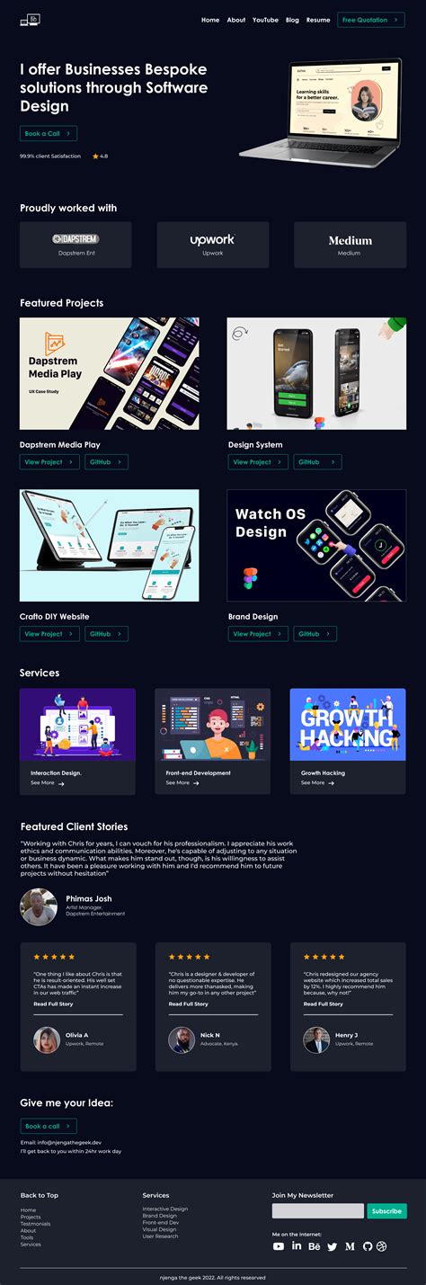Interaction Designer Portfolio Behance