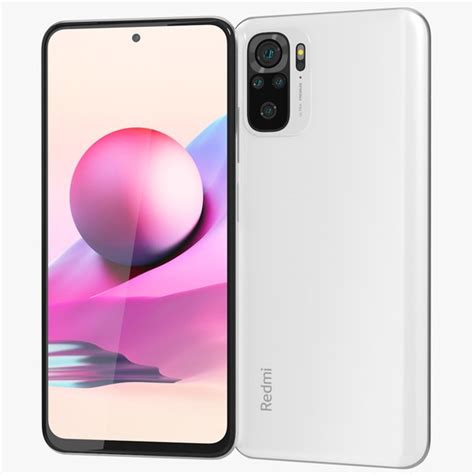 D Model Xiaomi Redmi Note S White Turbosquid