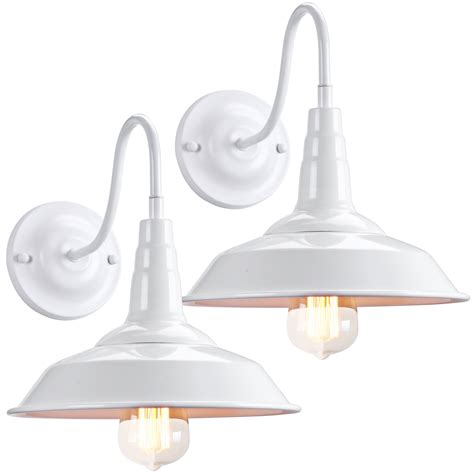 Lot De 2 Applique Murale Industriel En Métal Fer Forgé Lampe éclairage