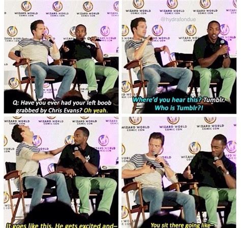 Sebastian Stan And Anthony Mackie Who Is Tumblr Flipping Hilarious