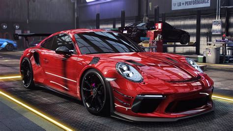 Need For Speed Heat Gameplay PORSCHE GT RS Customization Max Build YouTube