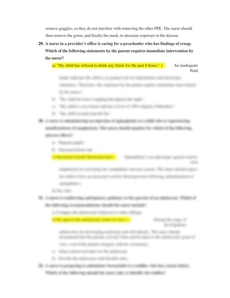 Solution Test Bank Ati Pediatrics Proctored Exam Latest 2023 Verified