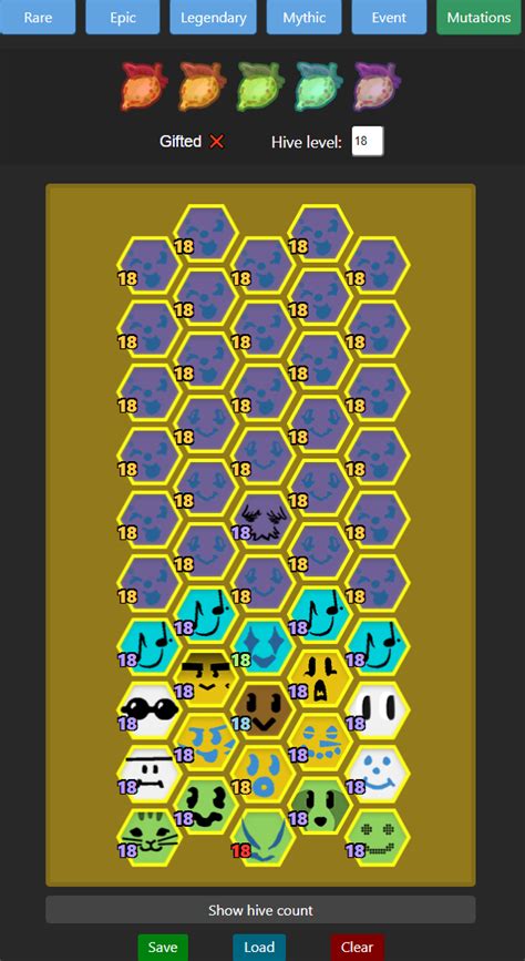 Added Hive Level Mutations To My Hive Planner Rbeeswarmsimulator