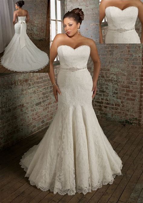 Plus Size Wedding Dresses Mermaid Style