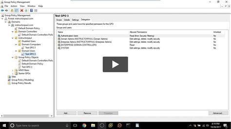Learn To Edit Group Policy Object Settings Server Academy