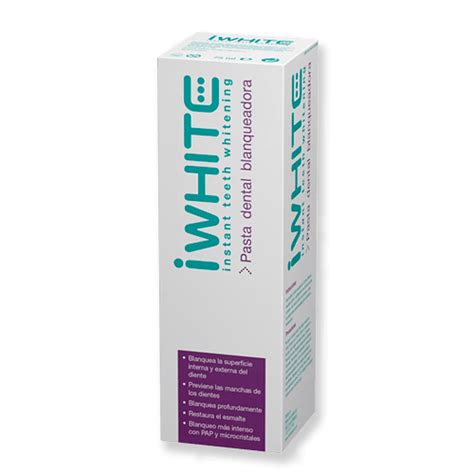 Iwhite Pasta Dental Blanqueadora Elimina Las Manchas Oscuras 75 Ml