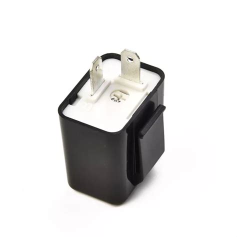 2 PINES LED Flash Relé Señal de giro Motocicleta Indicador Luz