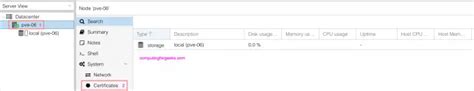 How To Secure Proxmox Ve Server With Let S Encrypt Ssl Computingforgeeks