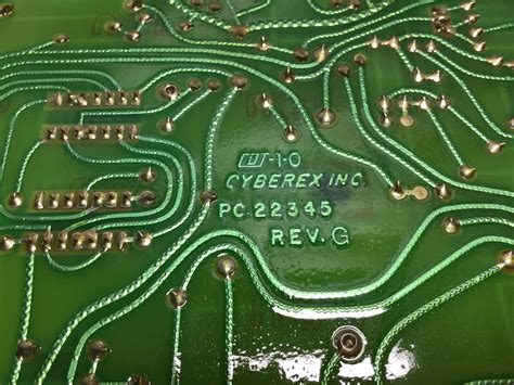 Cyberex Inc Pc 22345 Rev G Circuit Board Moses B Glick