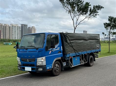 北台灣 自售，車商 中古車 買賣 賣2015年 堅達 三噸半 14呎半 鐵斗 有升降尾門