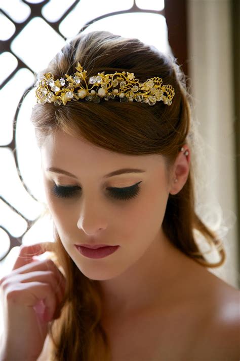 Bridal Headpieces With Old World Glamour From Gilded Shadows Chic