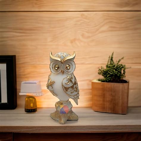 Buy KD HUB Owl Statue For Good Luck Owl Showpieces For Home Decor