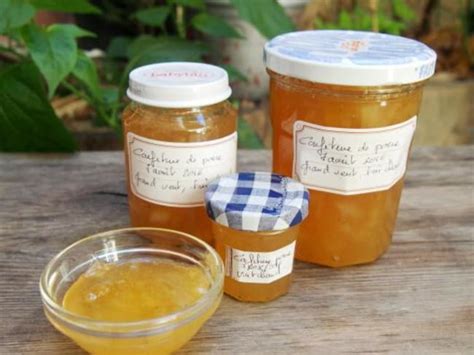 Confiture de poire légèrement vanillée Recette par Cuisiner en paix