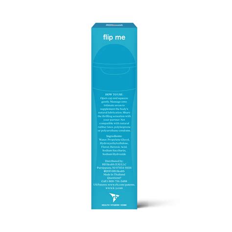 K Y Tingling Sensorial Personal Lubricant Water Based Lube For Sexual