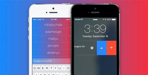 Using Ios8s Notification Actions To Build New Chat Behavior Apple