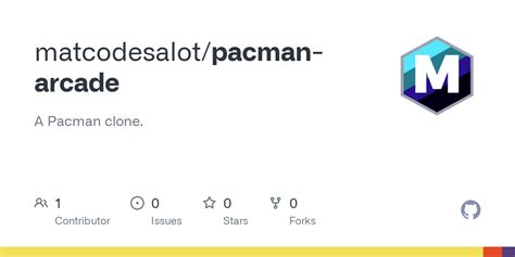 GitHub Matcodesalot Pacman Arcade A Pacman Clone