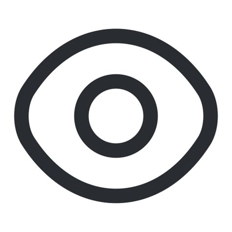 Auge Benutzeroberfläche und Gesten Symbole