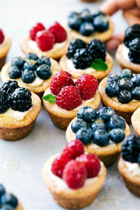 Sugar Cookie Fruit Tarts Chelseas Messy Apron