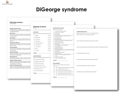 Digeorge Syndrome Made By Teachers