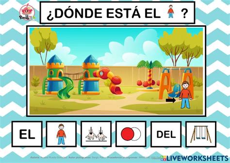 Preposiciones Exercise For Live Worksheets