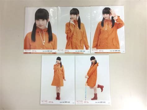 Ngt48 Team NⅢ 荻野由佳 生写真 Theater Ver 2018 June レインコート 5種 5枚コンプ 匿名配送 K629