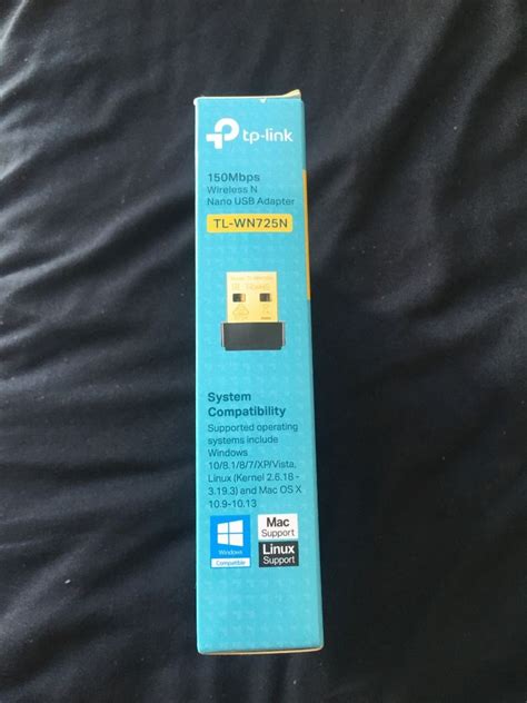 TP Link 150 Mbps Wireless N Nano USB Adapter TL WN725N Computers Tech Parts Accessories