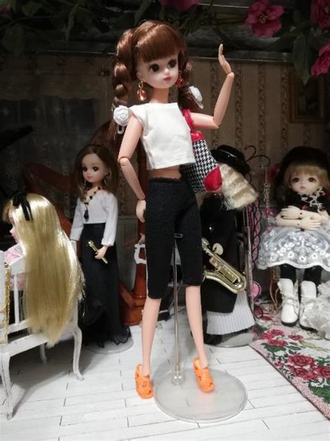 41％割引オレンジ系【半額】 リカちゃん カスタム 可動ボディ付き おもちゃ人形 趣味おもちゃオレンジ系 Otaonarenanejp