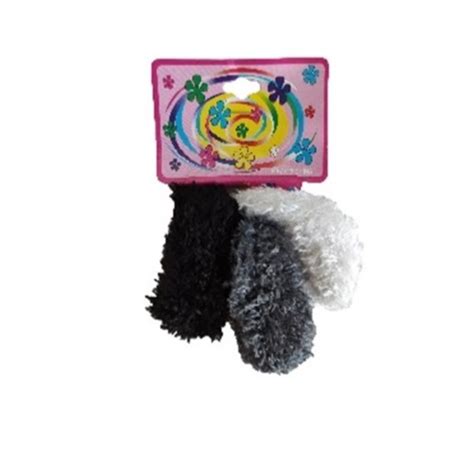 2890 Set 3 Gomitas Para Pelo De Colores Pelo De Mono Venta Mínima 12