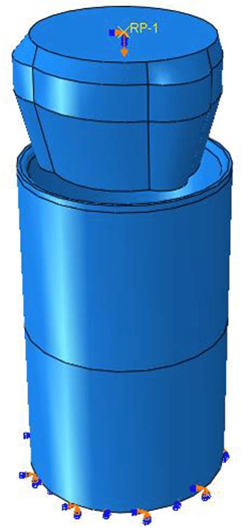 Schematic Diagram Of Model Displacement Loading Download Scientific