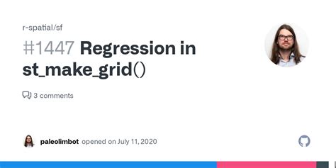 Regression In Stmakegrid · Issue 1447 · R Spatialsf · Github