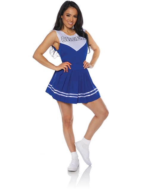 Women S Blue Cheerleader Cheer Costume Michaels