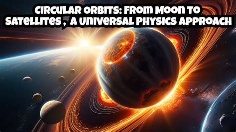 The Science Of Circular Orbits Gravity S Grip Centripetal Acceleration YouTube