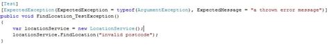 Getting Rid Of Expectedexception In Tdd Implementing Agile
