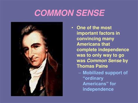 Ppt Common Sense Powerpoint Presentation Id1391944