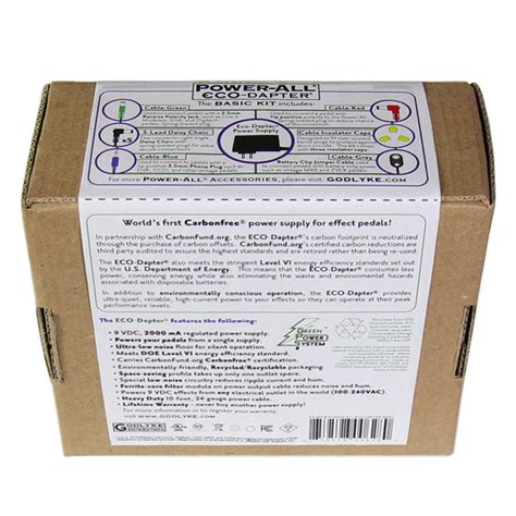 Power All® Eco Dapter® Basic Kit Godlyke Inc