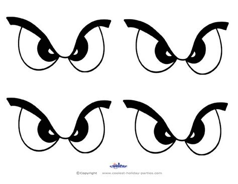 Spooky Eyes Printables
