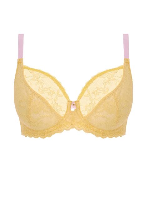 Freya Offbeat Plunge Bra Lemon Fizz Braforme