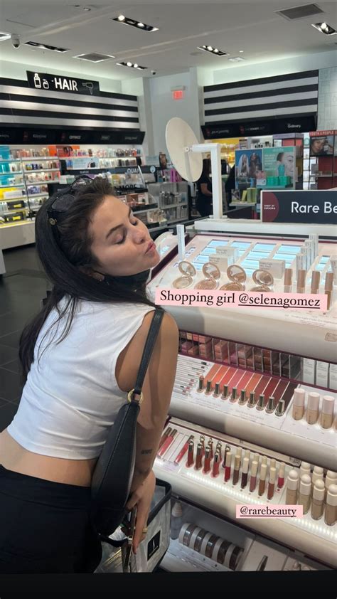 Stunning Selena Gomez Flawless Posing For Rare Beauty Celeblr