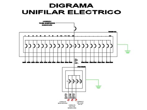 Electrical Single Line Diagram In Autocad Cad 2722 Kb Bibliocad