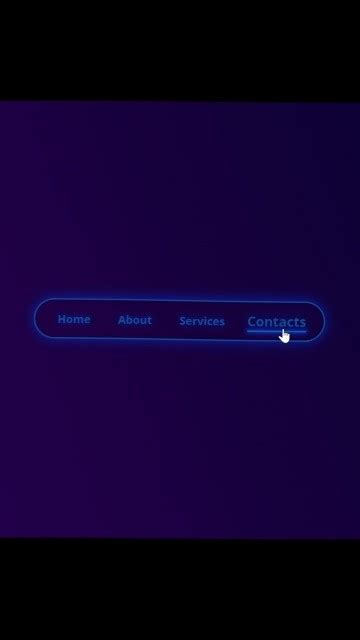Awesome Navbar Hover Effect Using Html And Css Web Development Shorts