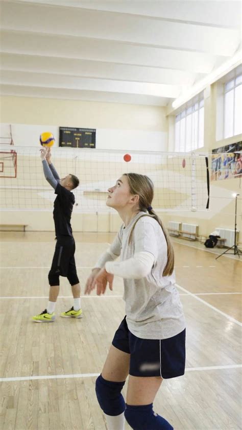 Volleyball Player Tossing And Spiking The Ball · Free Stock Video