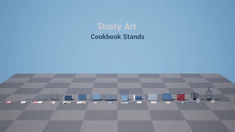 Cookbook Stands Asset Cloud