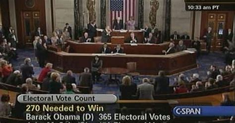Electoral Vote Count Certification Video C