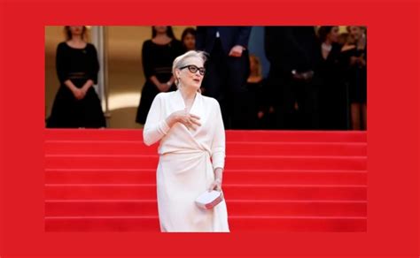 Actriz Meryl Streep Recibe La Palma De Honor En Cannes